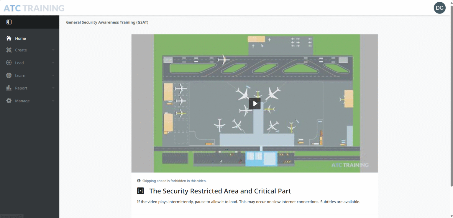 GSAT Training - CAA Approved Training Provider